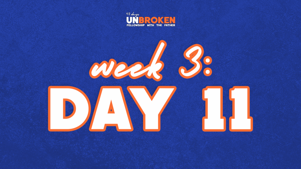 Message: “Day 11” from Elaine Wenaar – Doxa Deo | Raslouw English